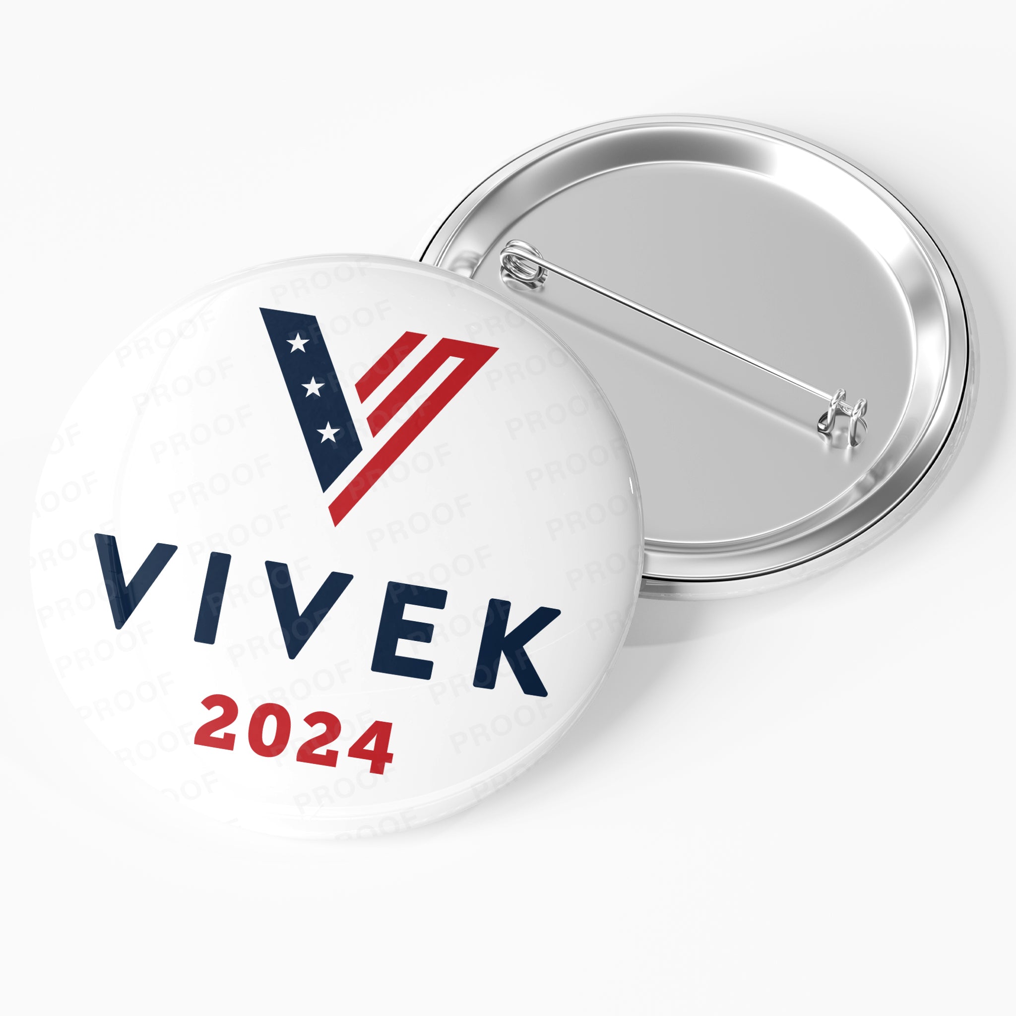 Vivek 2024 Presidential Campaign Pinback Button / VR24-101 – Buttonsonline