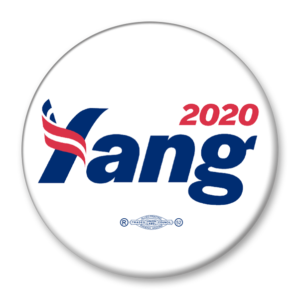 Andrew Yang 2020 Buttons