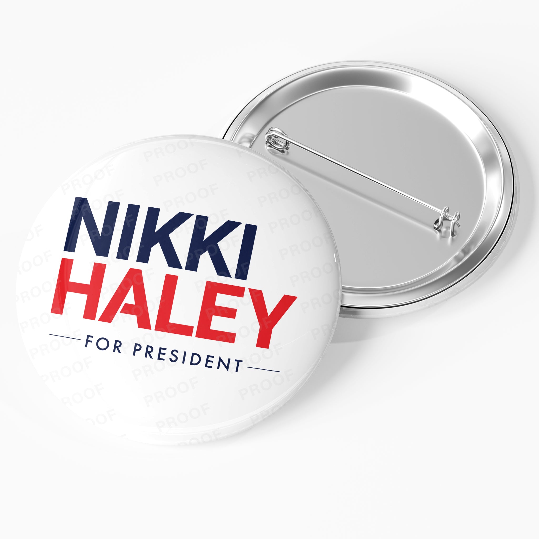 Nikki Haley 2024 Presidential Campaign Pinback Button / NH24-103 ...