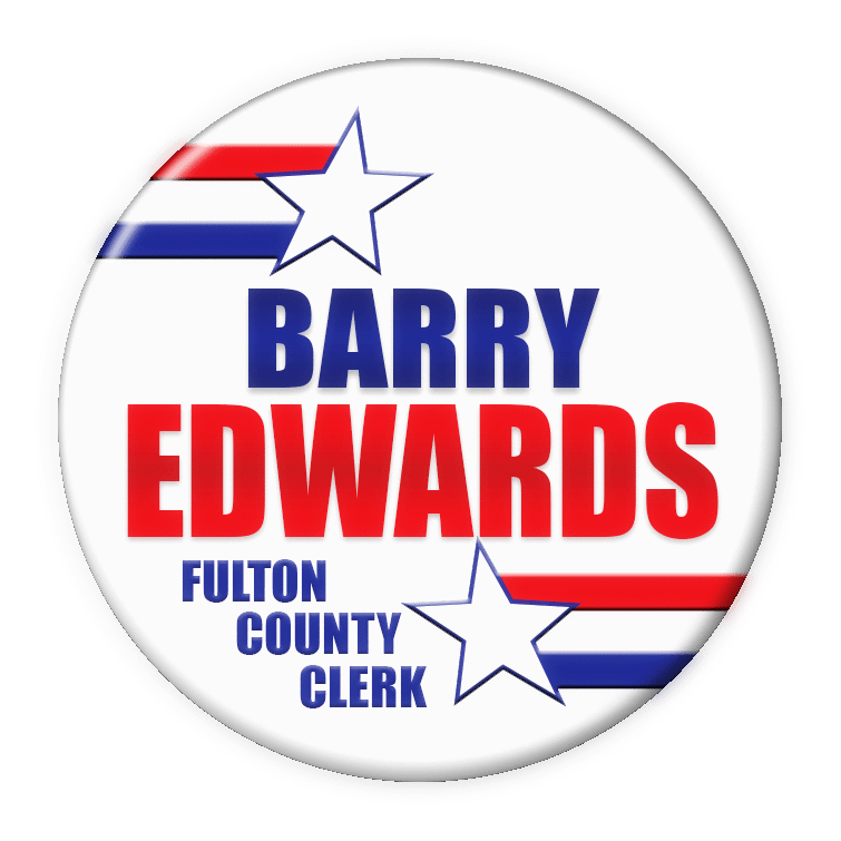 Political Campaign Button Template - PCB-117 – Buttonsonline